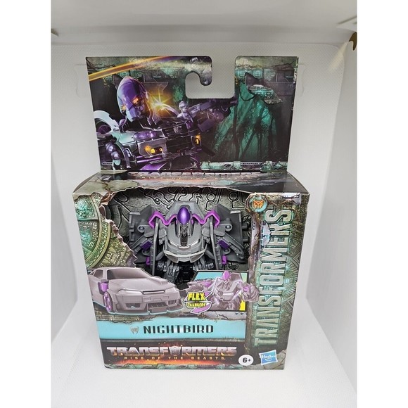 Hasbro | Toys | Transformers Rise Of The Beasts Flex Changers Nightbird ...